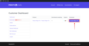 How To Install Presto Player Pro