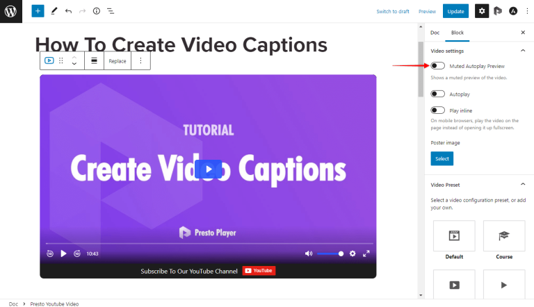 How To Create Video Captions